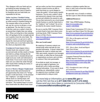 Financial Education | Farmers State Bank of Hoffman, Illinois